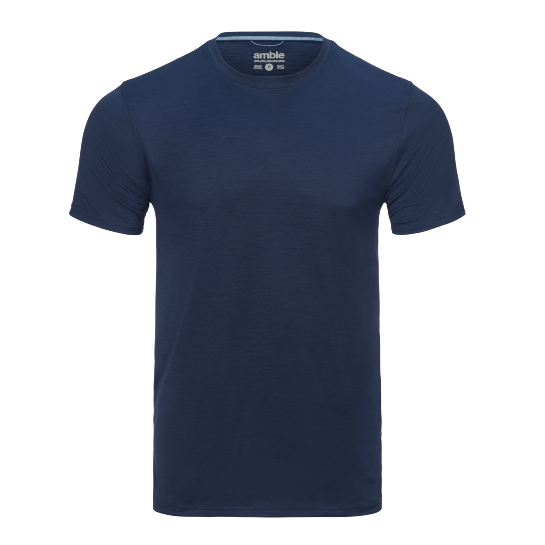 Offshore Active Tee - Navy Heather – Amble Clothing